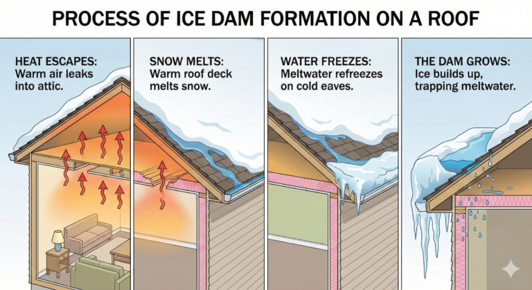 Ice Dams 101: Why They Form & How to Stop Them